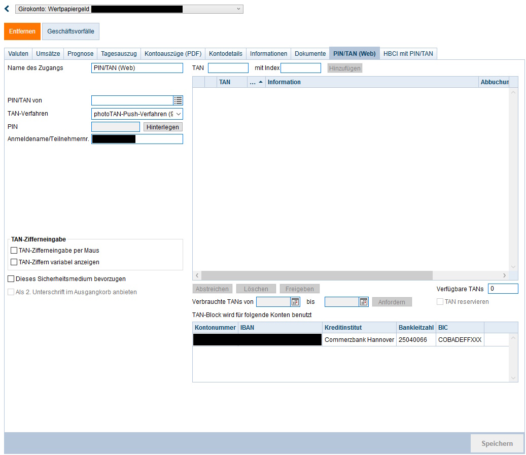 Commerzbank: Umstellung des Sicherheitsmediums von PIN/TAN (Web) auf HBCI mit PIN/TAN in ...
