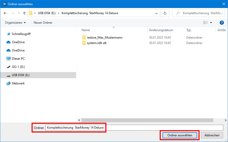 Datensicherung und Neuinstallation von StarMoney 14 Deluxe – StarMoney Hilfe-Center